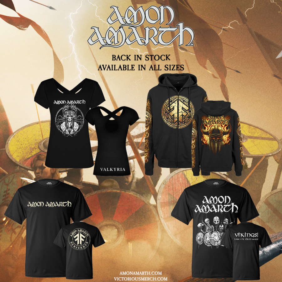Victorious Merch - the official AMON AMARTH webshop